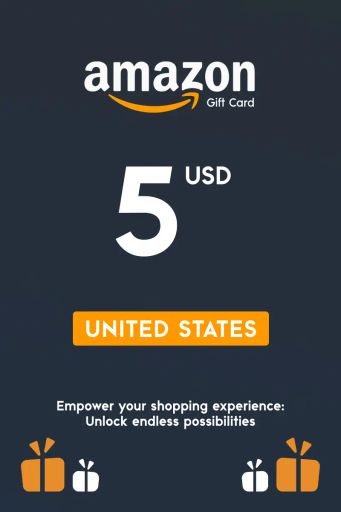 Amazon.com USA $5 USD Gift Card (Digital Voucher Code Instant Delivery ...