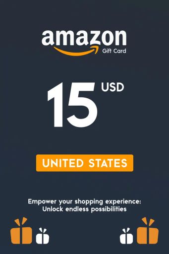 Amazon.com USA $15 USD Gift Card (Digital Voucher Code Instant Delivery ...