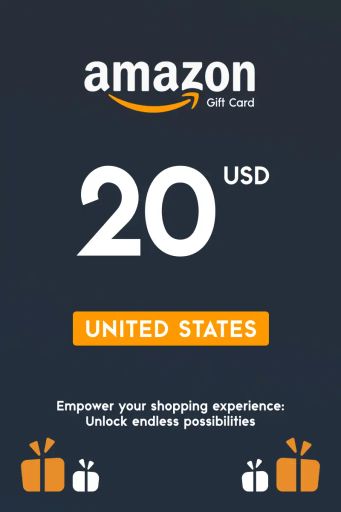Amazon.com USA $20 USD Gift Card (Digital Voucher Code Instant Delivery ...