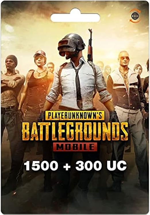 1800 UC PUBG Global Gift Card Digital Voucher Code (Instant Delivery on ...