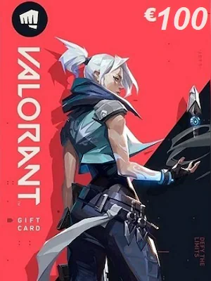 Valorant Riot Gift Card Europe €100 EURO Valorant Points Digital ...