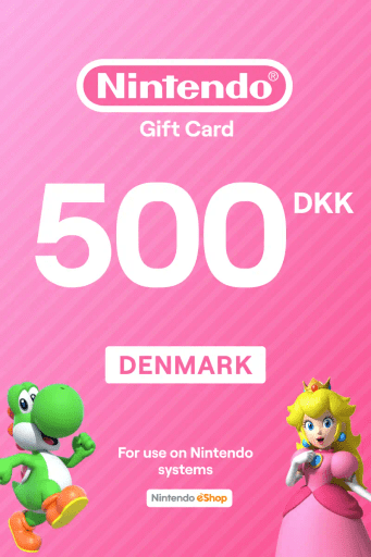 Nintendo eShop 500 DKK Denmark Gift Card Digital Voucher Code (Instant ...