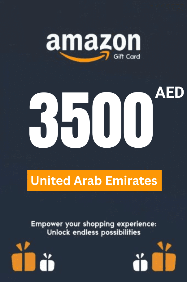 Amazon 3500 AED UAE Gift Card (Digital Voucher Code Instant Delivery) – Zozila