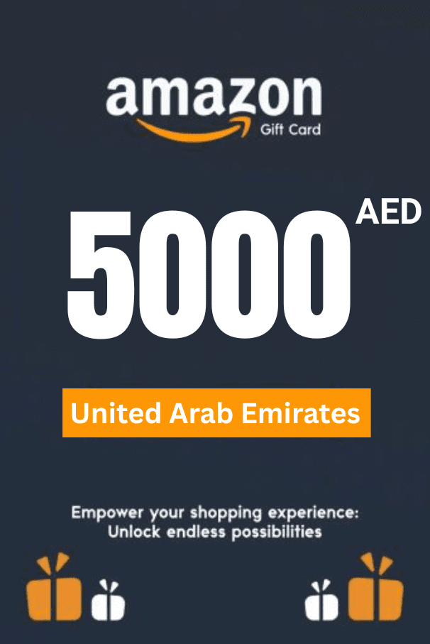 Amazon 5000 AED UAE Gift Card (Digital Voucher Code Instant Delivery) – Zozila