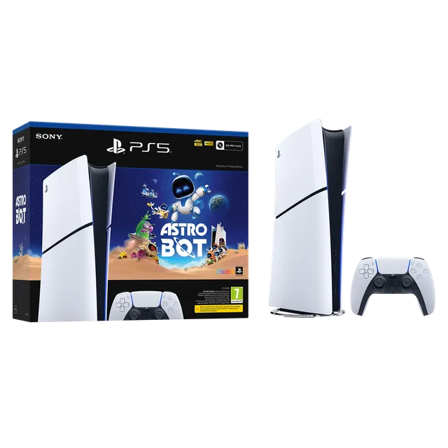 Sony PS5 PlayStation 5 Digital Edition Console Slim AstroBot Bundle ...