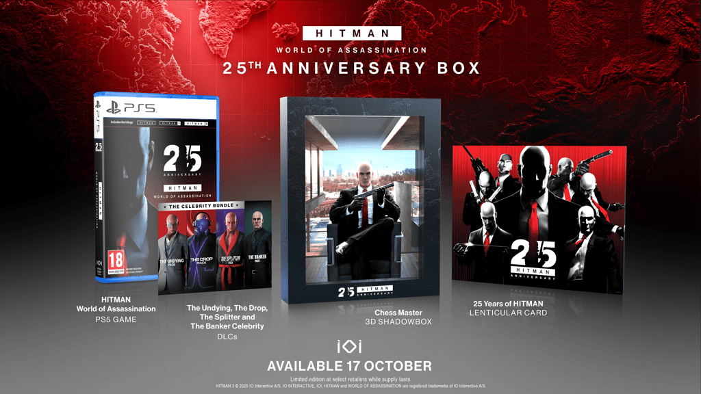 Hitman: World of Assassination – 25th Anniversary Edition PS5(New) – Zozila