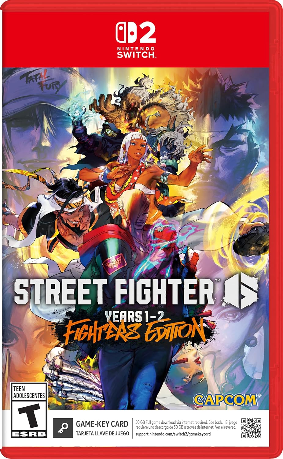 Street Fighter 6 Year 1-2 Fighters Edition for Nintendo Switch 2 (Game ...
