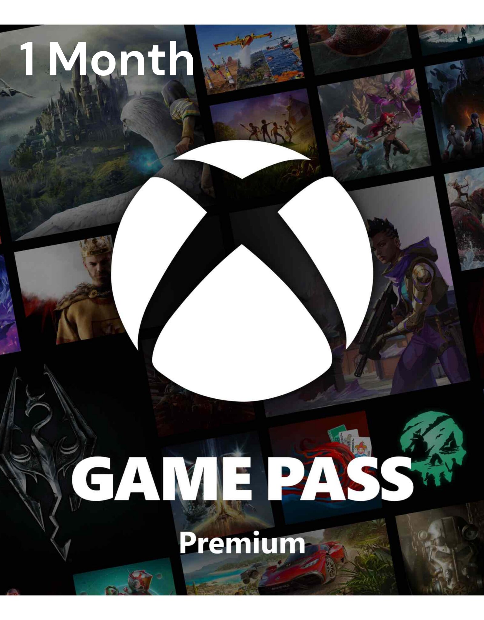 Microsoft Xbox Game Pass Premium 1 Month Membership India Digital ...