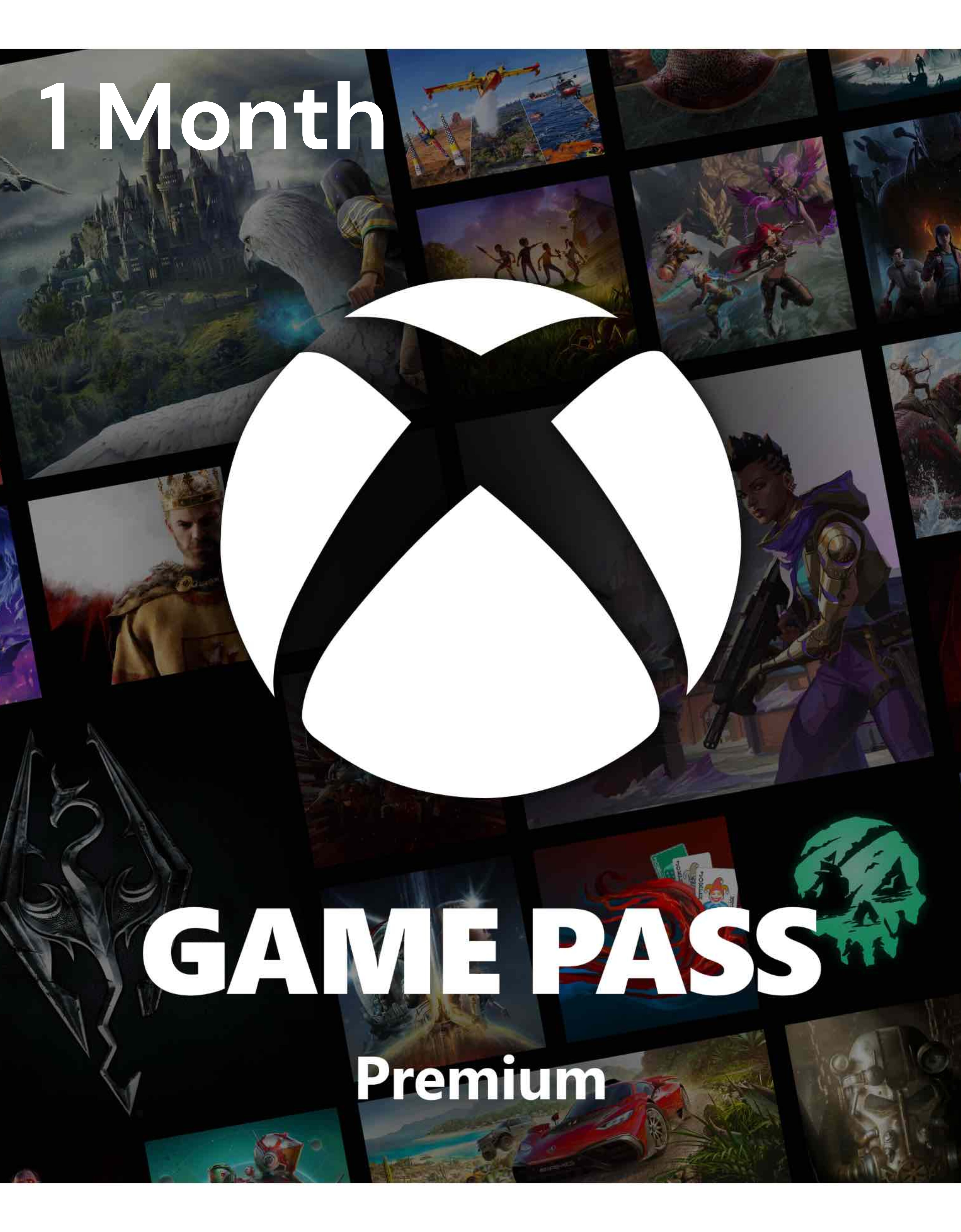 Microsoft Xbox Game Pass Premium 1 Month Membership India Digital ...