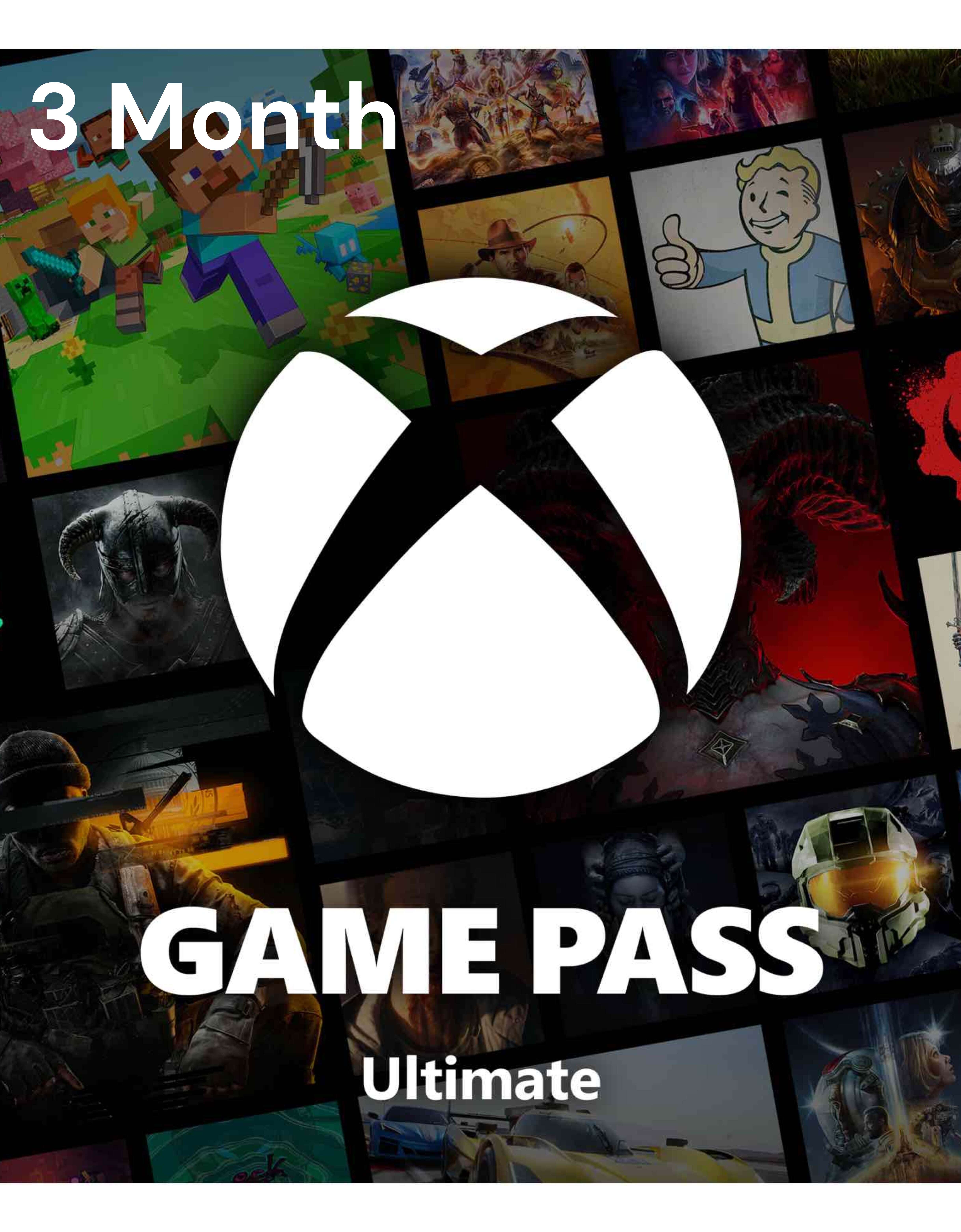 Microsoft Xbox Game Pass Ultimate 3 Month Membership India Digital ...